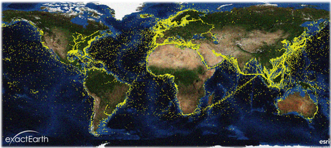 Heres A Realtime Map Of Global Ais Marine Traffic