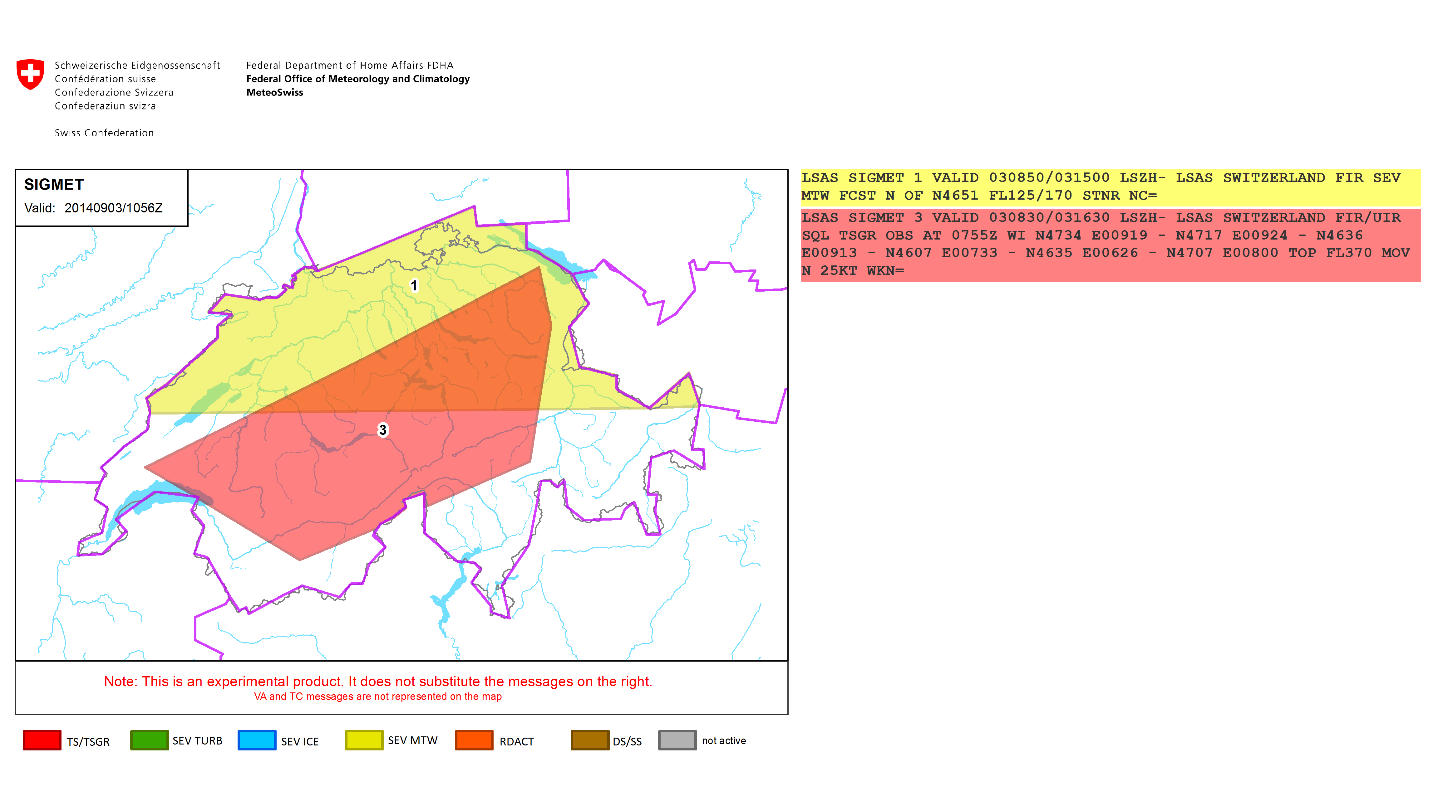 Aviation Weather: MeteoSwiss Enhances SIGMET & AIRMET Alerts with Maps